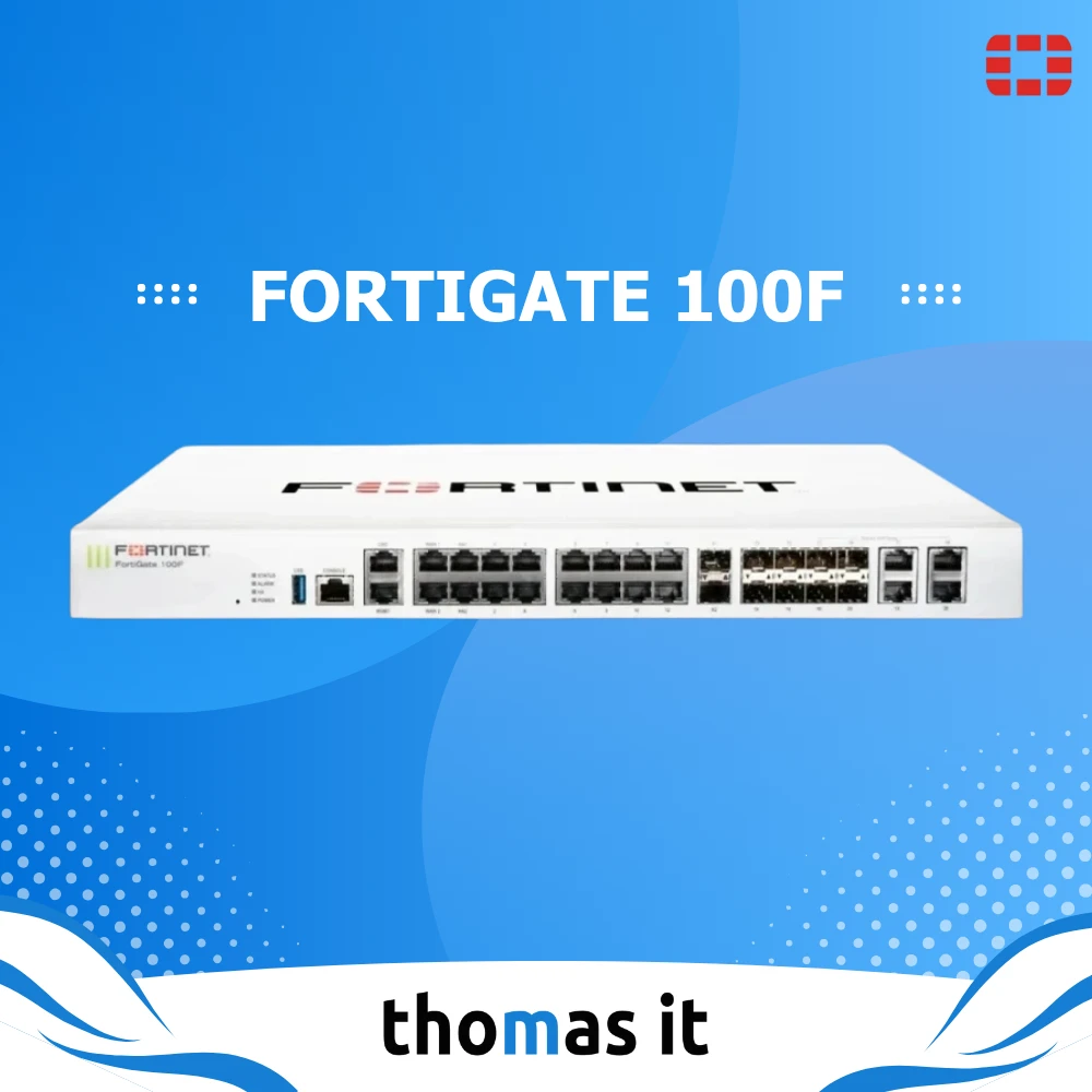 FortiGate 100F z licencjami Unified Threat Protection (UTP) na 3 lata ...
